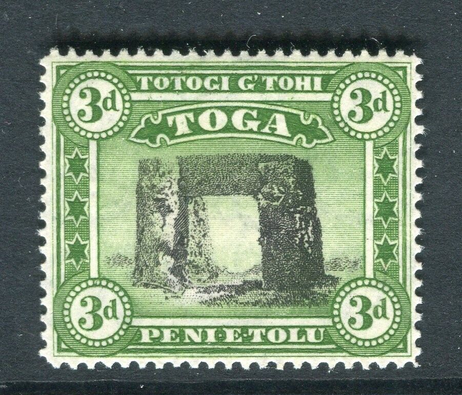 TOGA; 1940s early GVI Royal Pictorial issue Mint hinged Shade of 3d ...