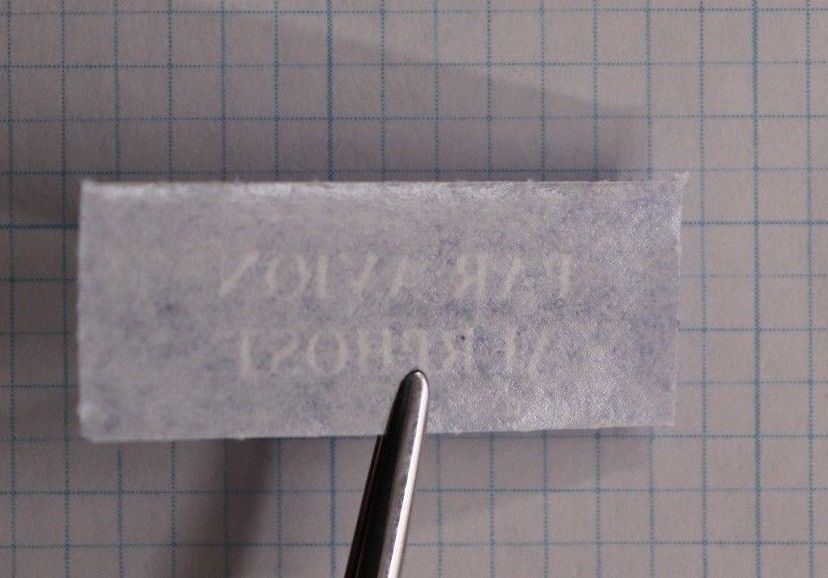 Airmail Etiquette label Mint Par Avion AERPHOST O.E.78 PO form Ireland ...