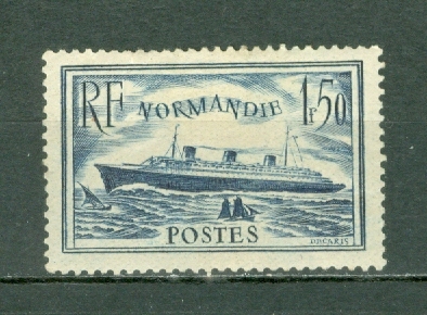 France 1935 "Normandie" #300 Mint...$14.00 | Europe - France & Colonies ...