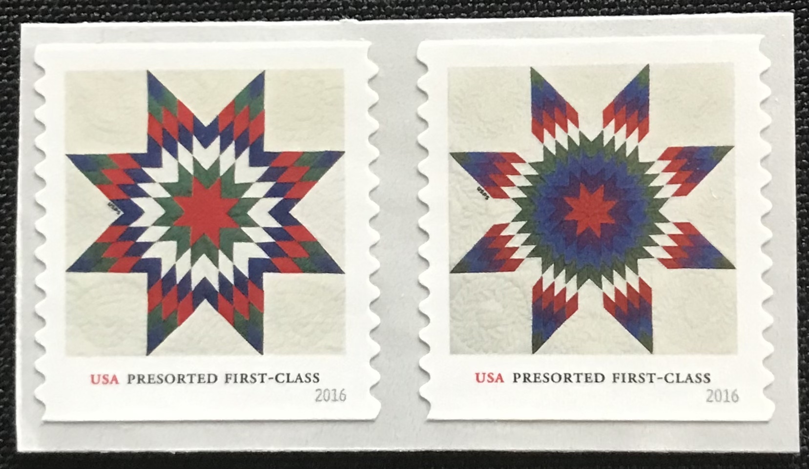 US #5098-5099 MNH Coil Pair Star Quilts (.25) SCV $1.00 | United States ...