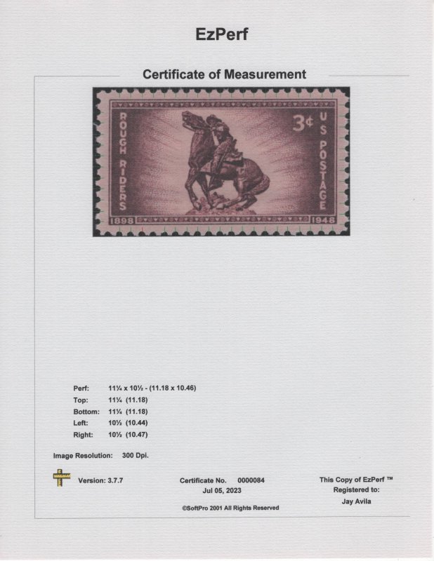 US Scott #973 MNH OG "Captain W. O'Neal on Horse" eGraded XF 91 ...