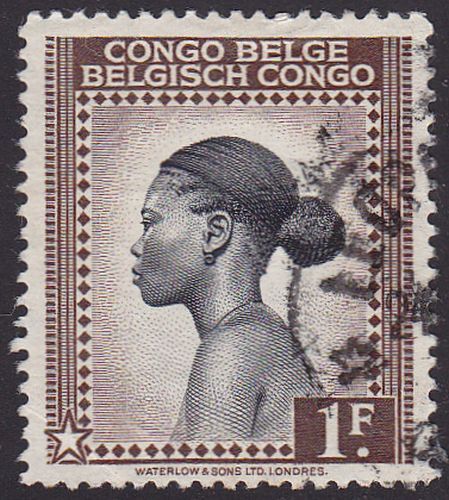 Belgium Congo 1942 SG259 Used | Europe - Belgium & Colonies, General Issue Stamp / HipStamp