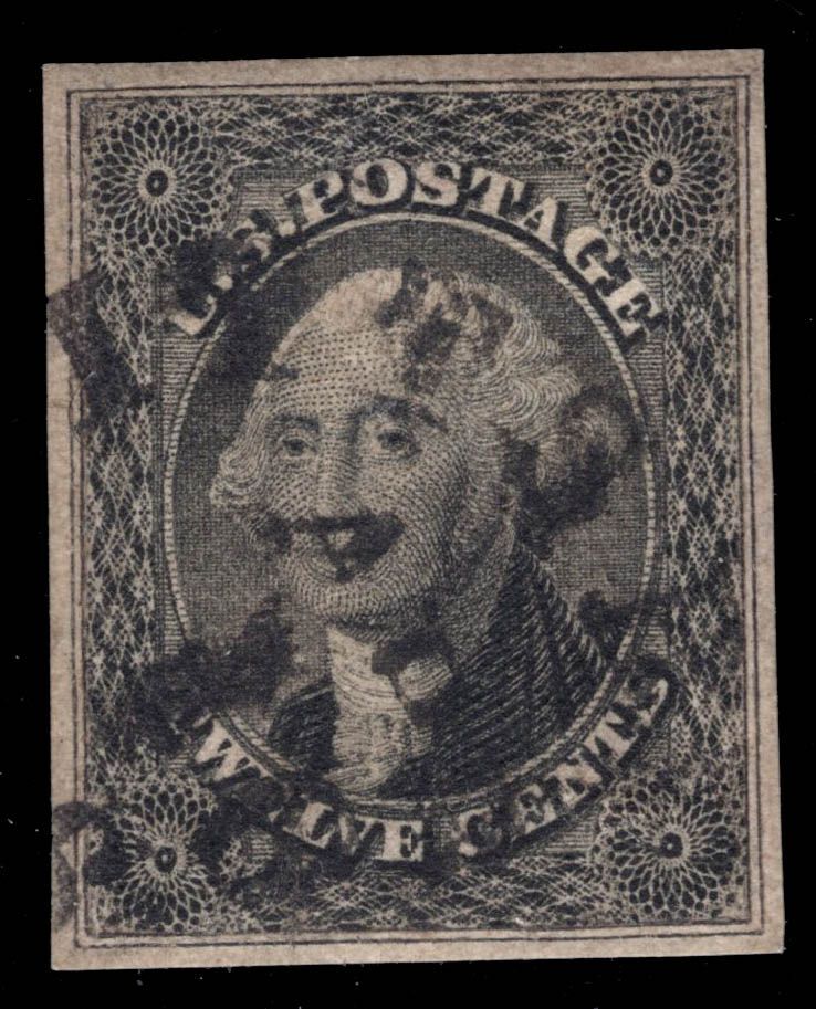 US Stamps # 17 Imperf Used XF LOT #51059 | United States, General Issue ...