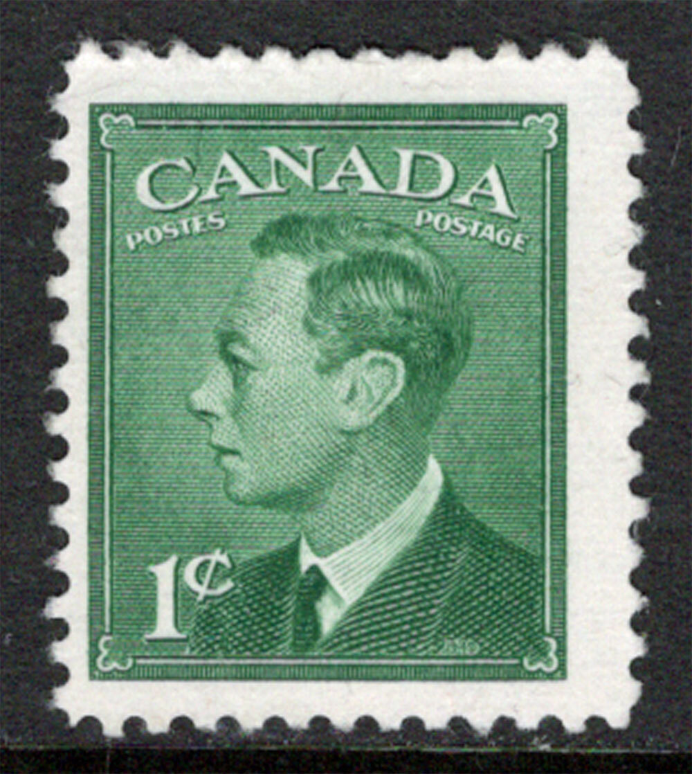 Canada - King George VI 1 Cent (with Postes-Postal) - VG Condition ...