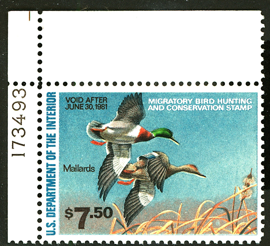 U.S. #Rw47 Mint PL# Single OG NH | United States, Duck Stamps - Federal ...