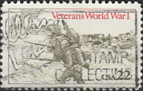 # 2154 Used World WAR 1 Veterans | United States, General Issue Stamp ...