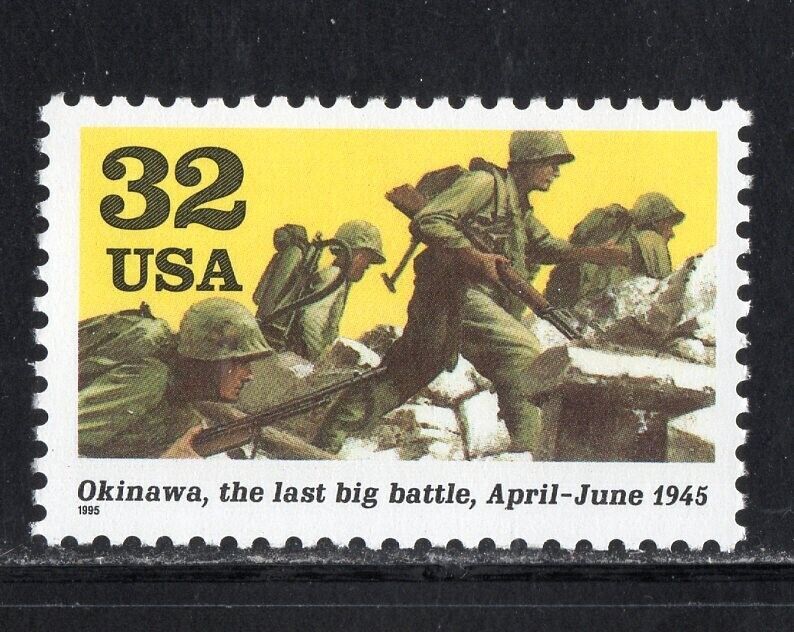 2981c * OKINAWA THE LAST BIG BATTLE * U.S. Postage Stamp MNH | United ...