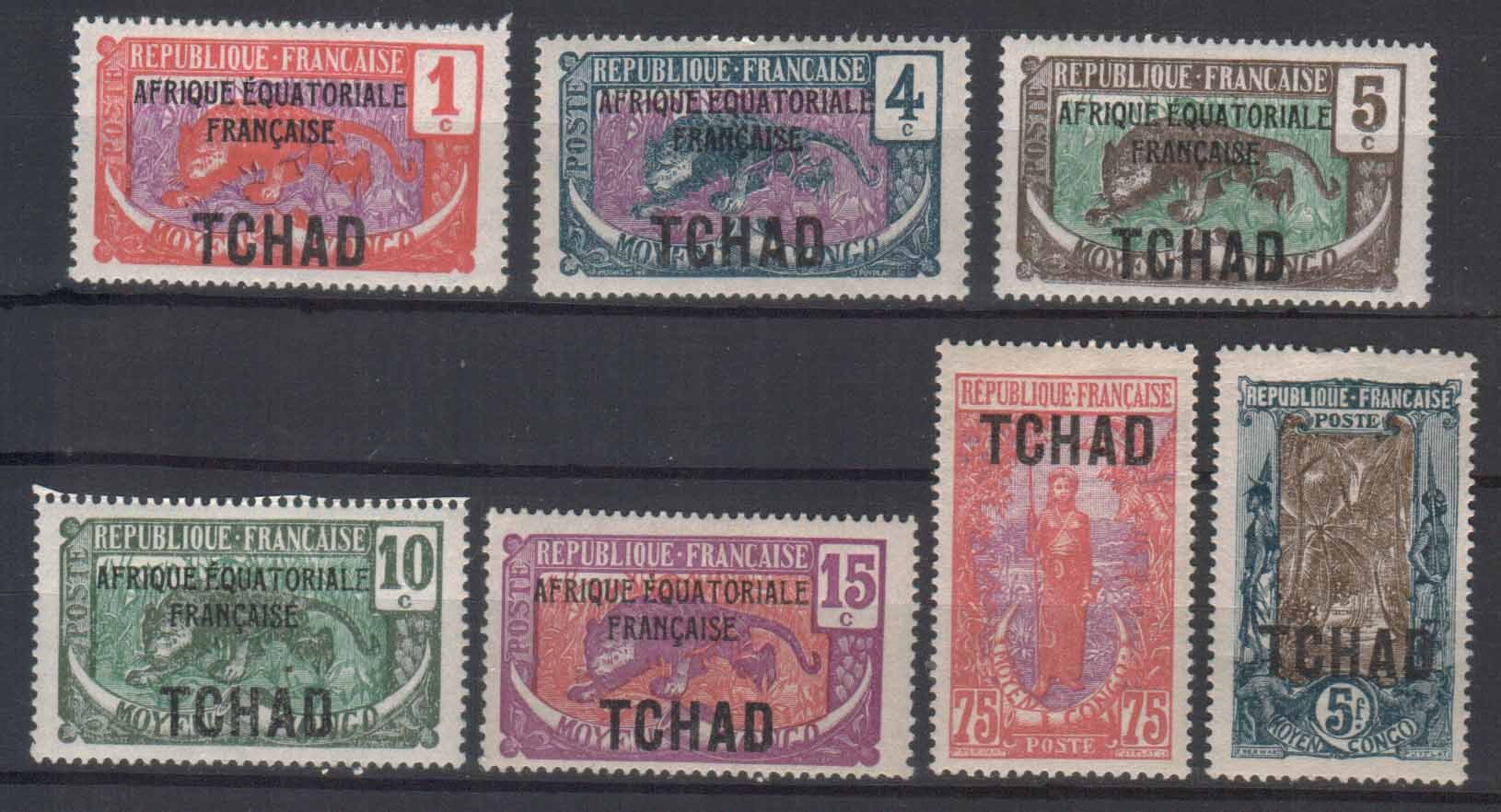 French Chad Stamps, 1922. MH | Europe - France & Colonies, Stamp / HipStamp