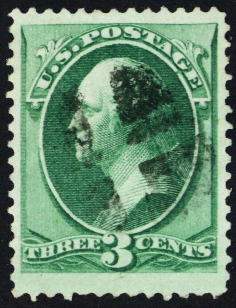 136, Used VF 3¢ JUMBO With PSE Certificate * Stuart Katz | United ...