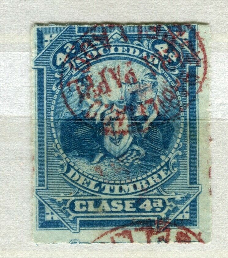 SPAIN; 1850s early classic Sociedad Timbre issue used value | Europe ...