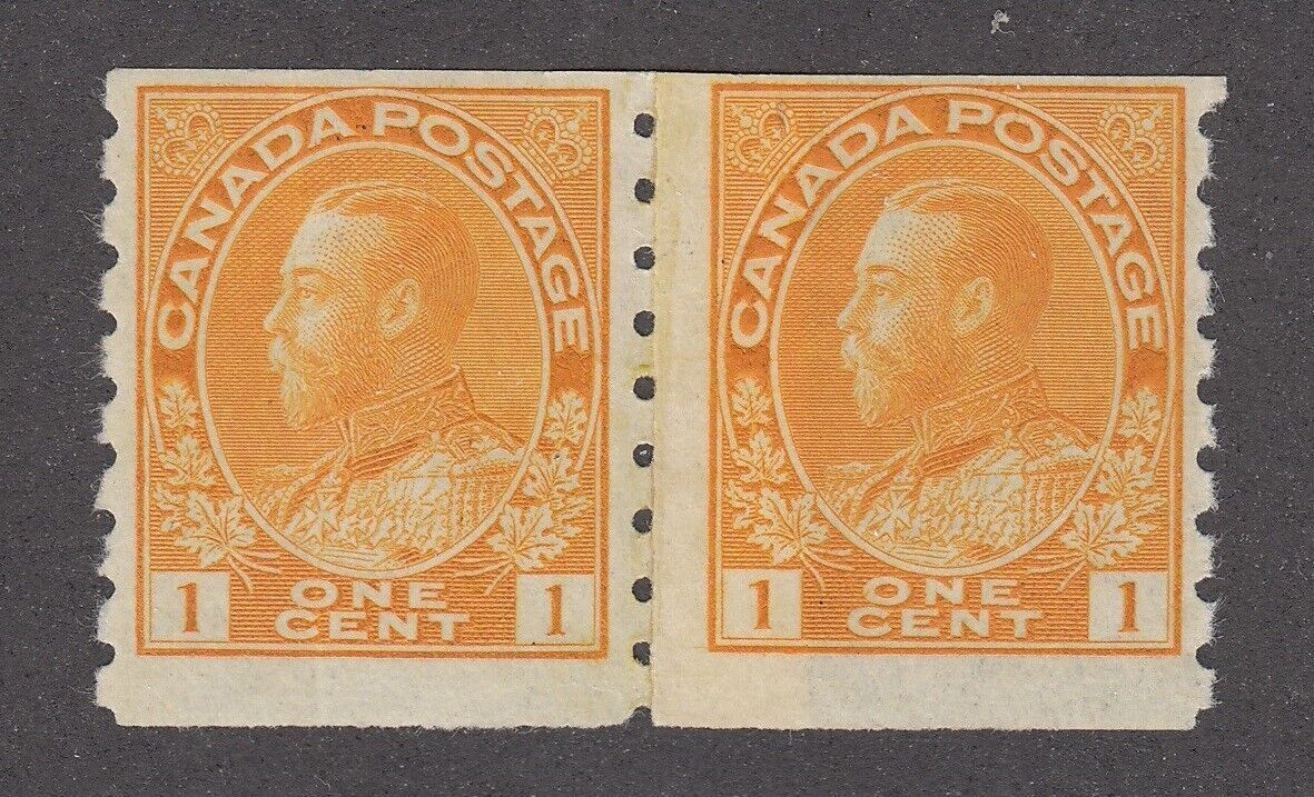 Canada #126I Mint "Admiral" Coil Stamps | Canada, General Issue Stamp ...