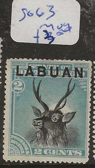Labuan Sg63 2c Deer MOG P1030A H | Asia - Malaysia, Stamp / HipStamp