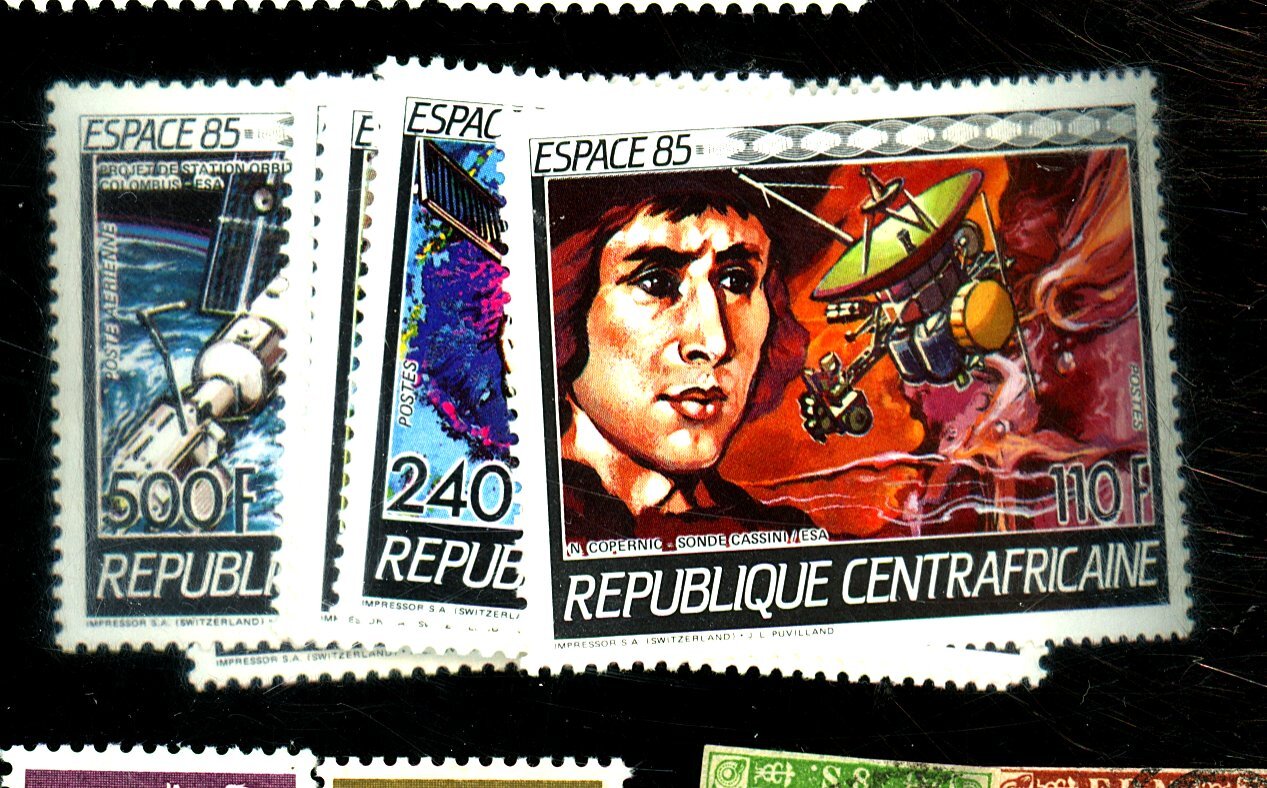 Central Africa REP 758-63 Mint VF OG NH Cat $19 | Worldwide - Other ...