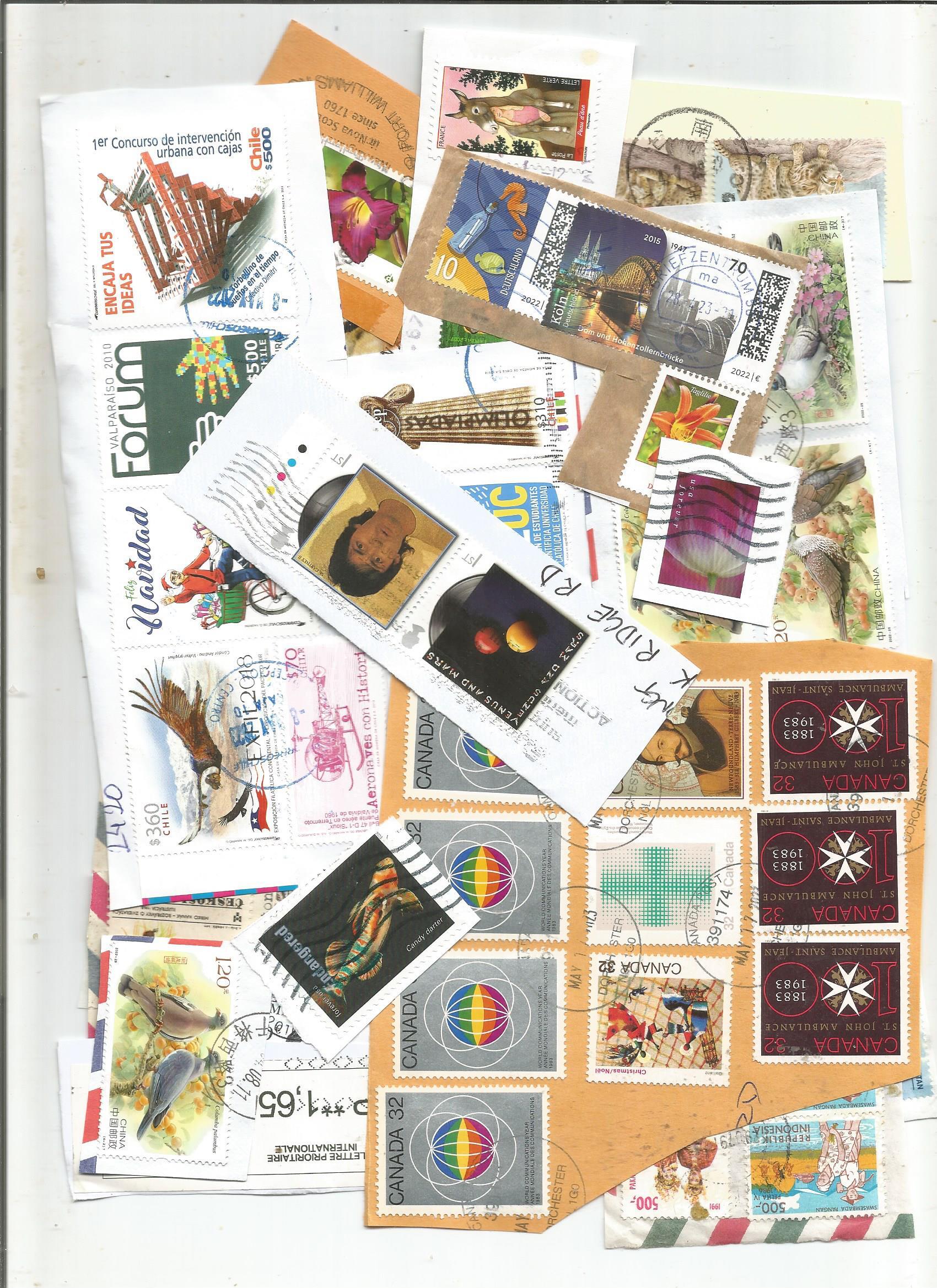 8 oz. Recent Kilo Ware | Worldwide - Other, General Issue Stamp / HipStamp