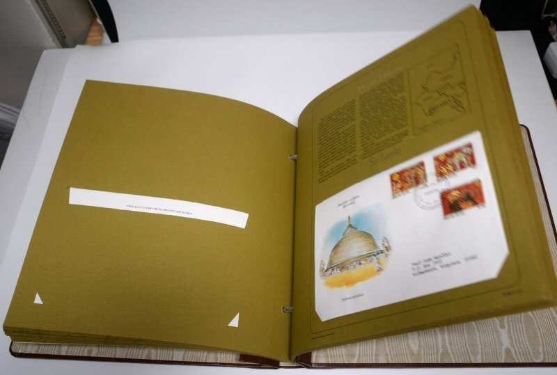 32 First Day Covers from Around the World Album Collection ...