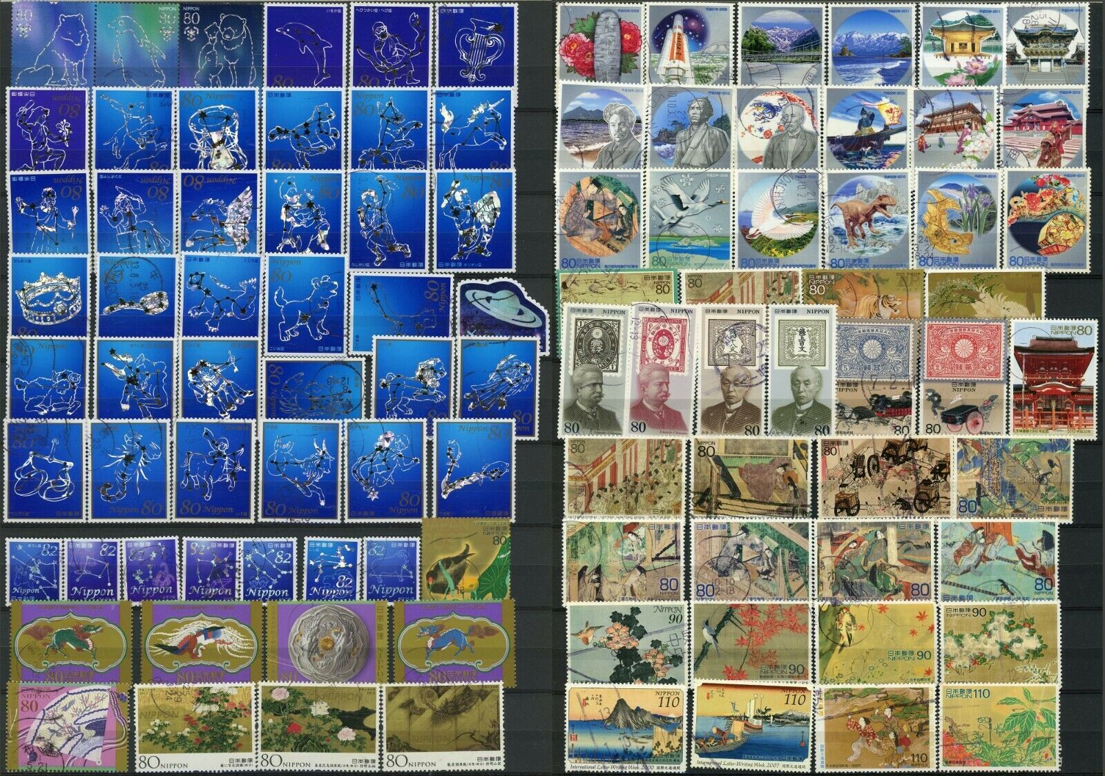 Japan Postage Asia Stamp Collection Topical Used J030 | Asia - Japan ...