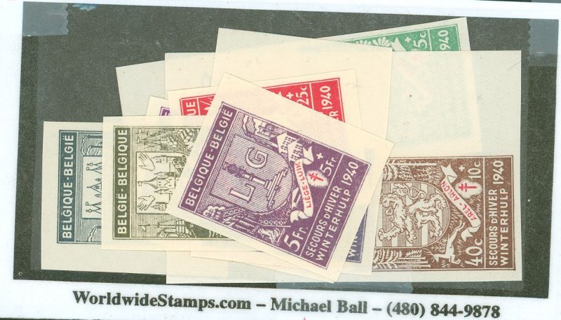 Belgium #B279a-i Single (Complete Set) | Europe - Belgium & Colonies ...