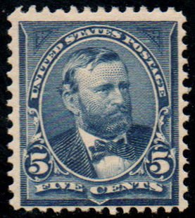 US #281 VF mint never hinged, wonderfully centering, SUPER STAMP ...