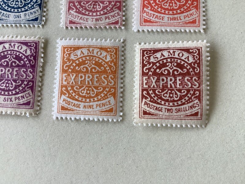 Samoa Express 1877 reprints stamps A3024 | Australia & Oceania - Samoa ...