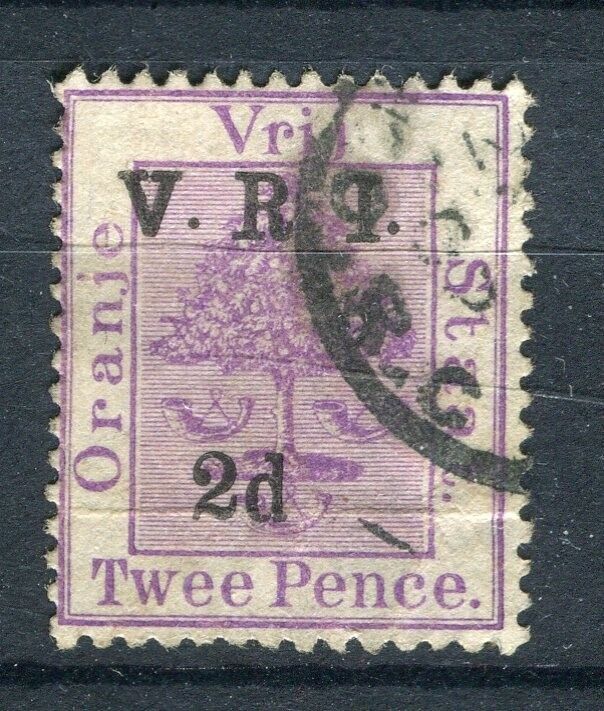ORANGE FREE STATE; 1900 early QV classic VRI surcharge used value ...