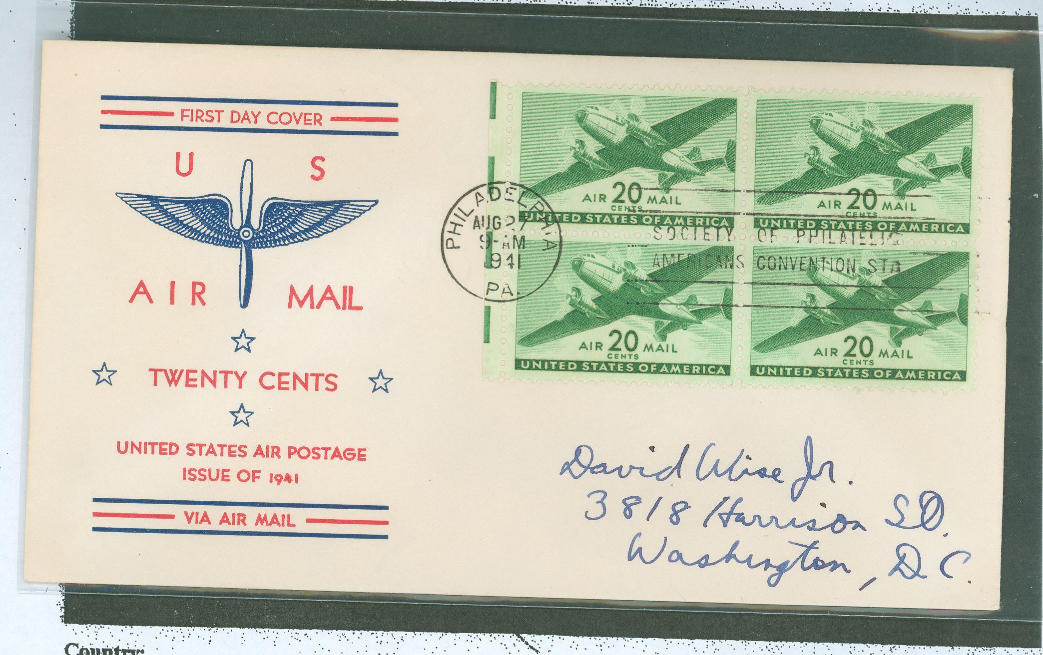 United States #C29 (First Day Cover) (Plane) | United States, Air Mail ...