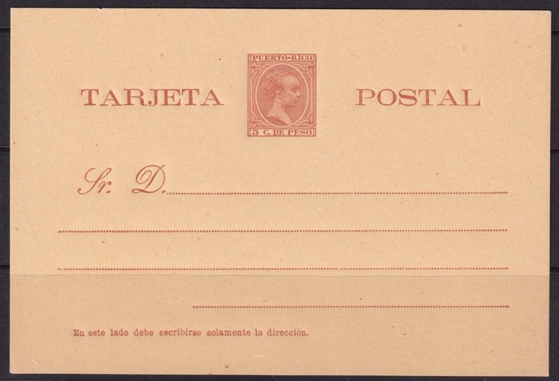 Puerto Rico 1894 Sc Ed entero 4 postal stationery MNH** | United States ...