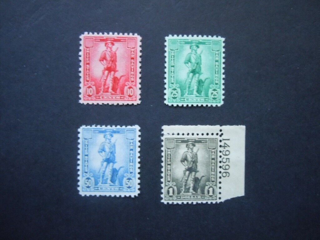 #WS7 WS8 WS9 WS10 War Savings Stamps MNH OG VF "Includes New Mounts ...