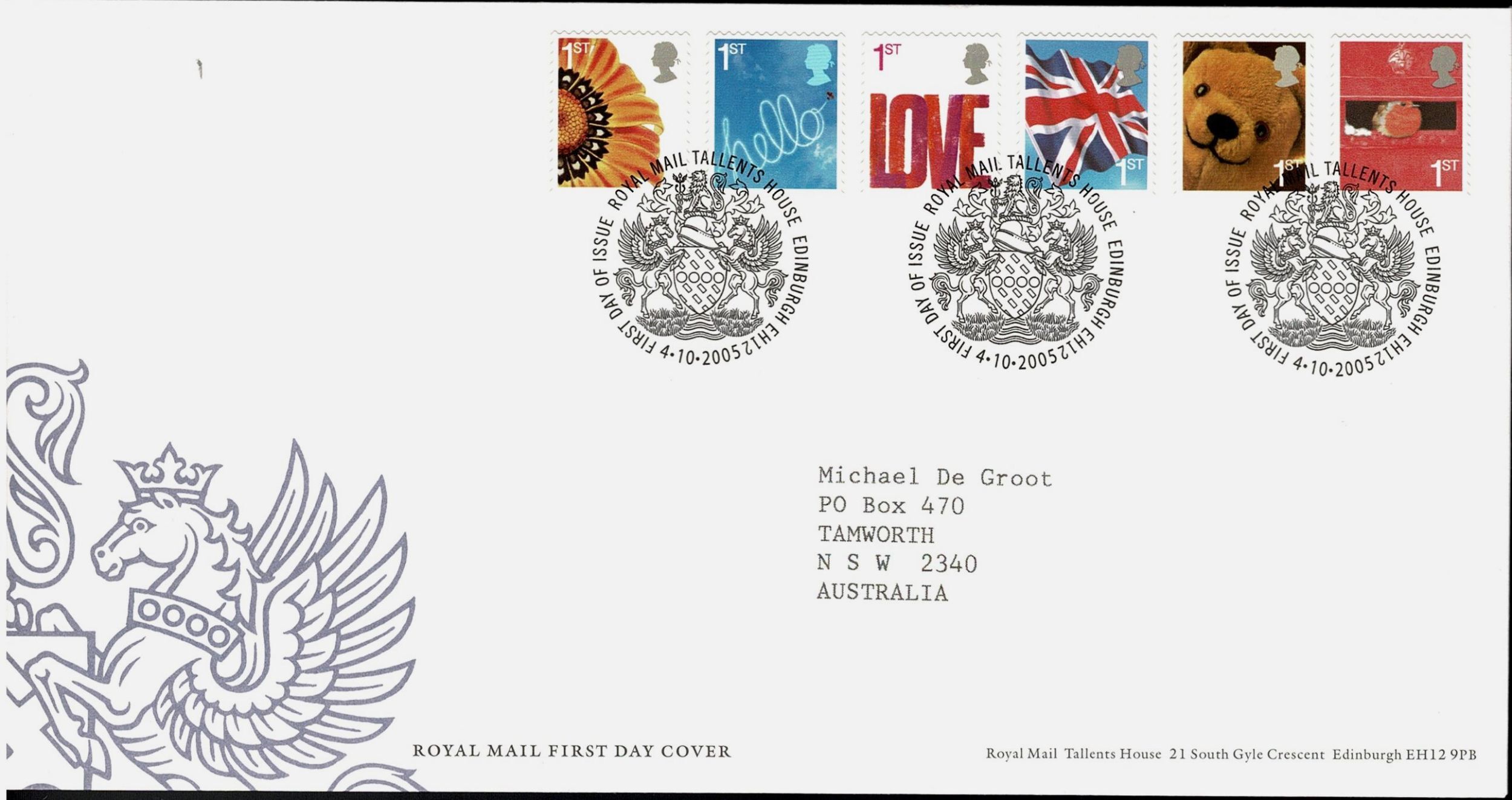Great Britain 2005 Smilers FDC | Great Britain, General Issue Stamp ...