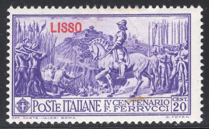 Italy-Aegean Islands-Lisso Scott 12 | Europe - Italy, General Issue ...