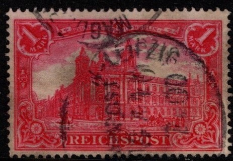 1902 Germany Scott #- 75 1 Mark Local Motifs Inscription Deutsches ...