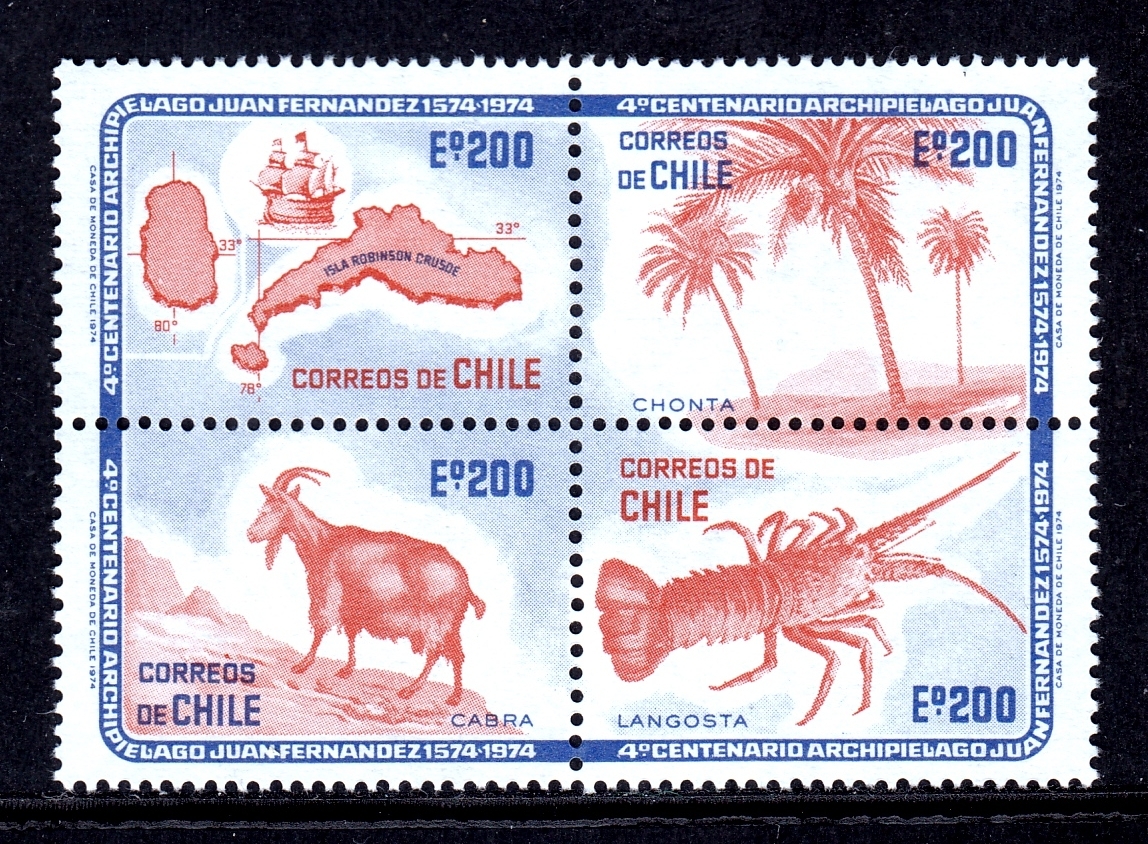 Chile - Scott #455 - MNH - 2 light vertical ridge bumps - SCV $5.00 ...