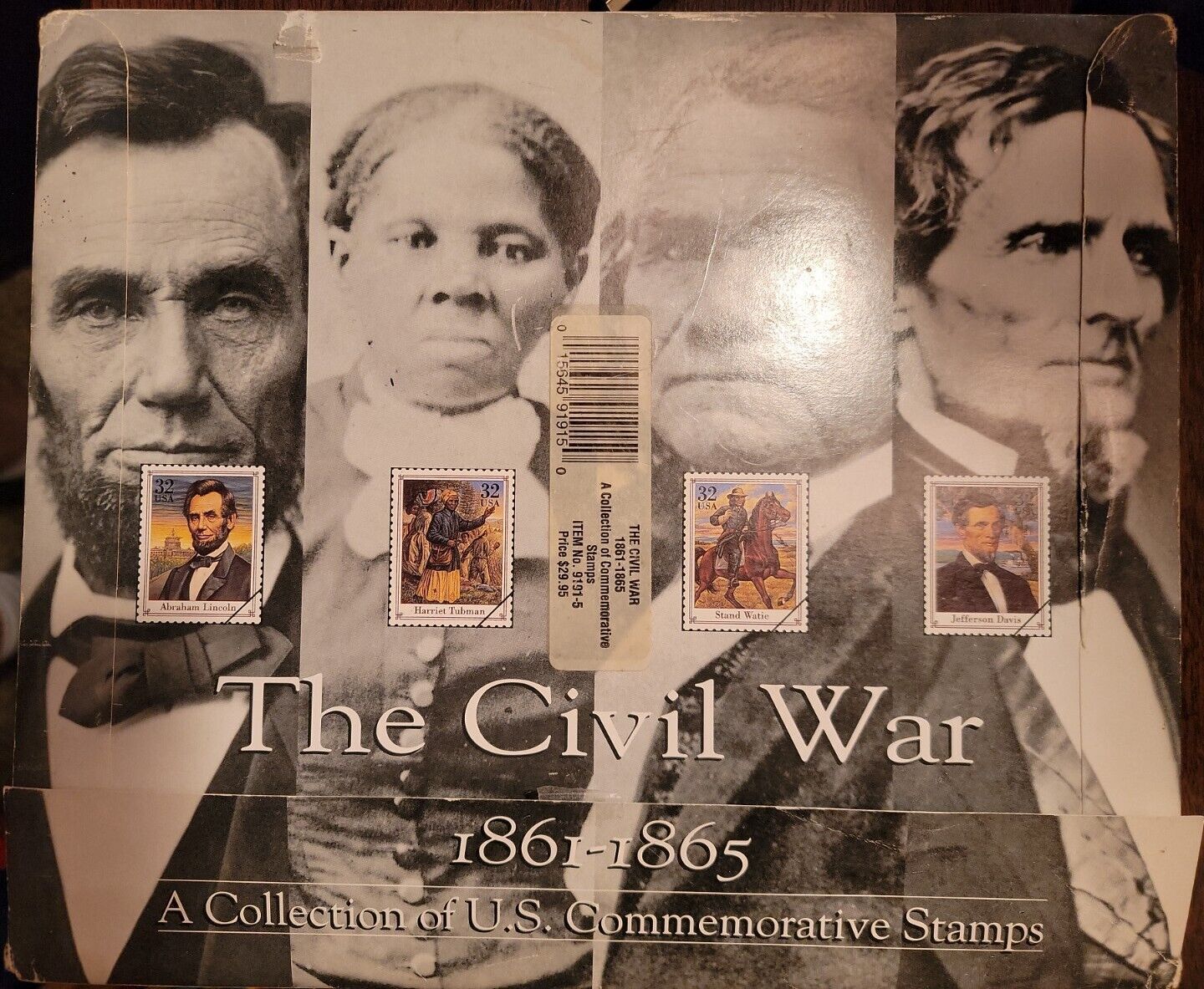 Scott #2975a 29¢ Civil War (Robert E Lee) Sheet in Commemorative Book ...