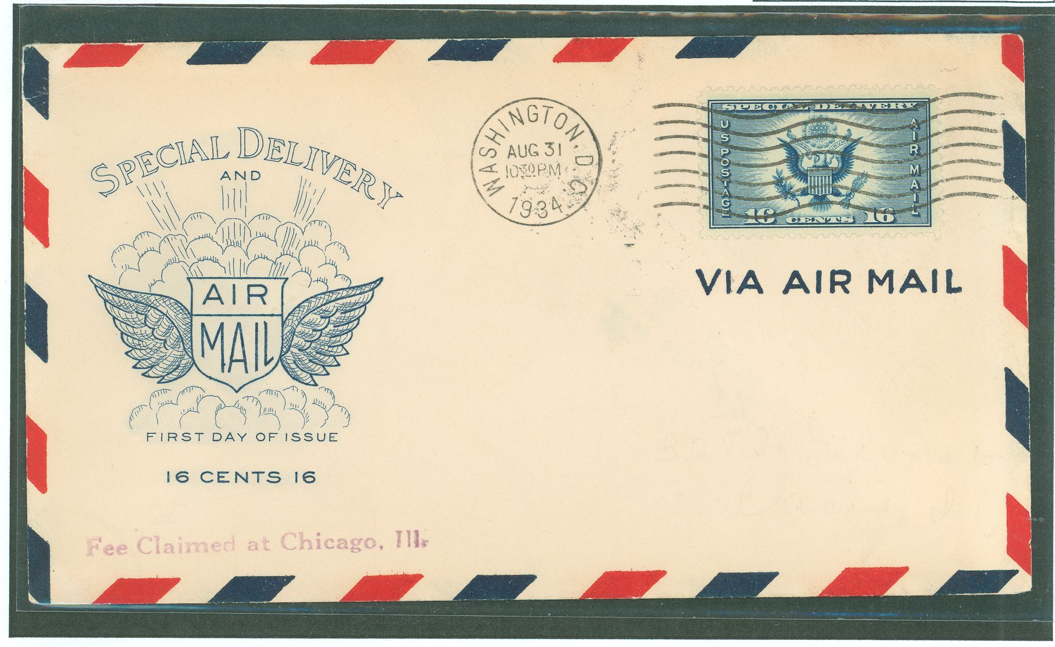 United States #CE1 | United States, Air Mail - Special Delivery Stamp ...