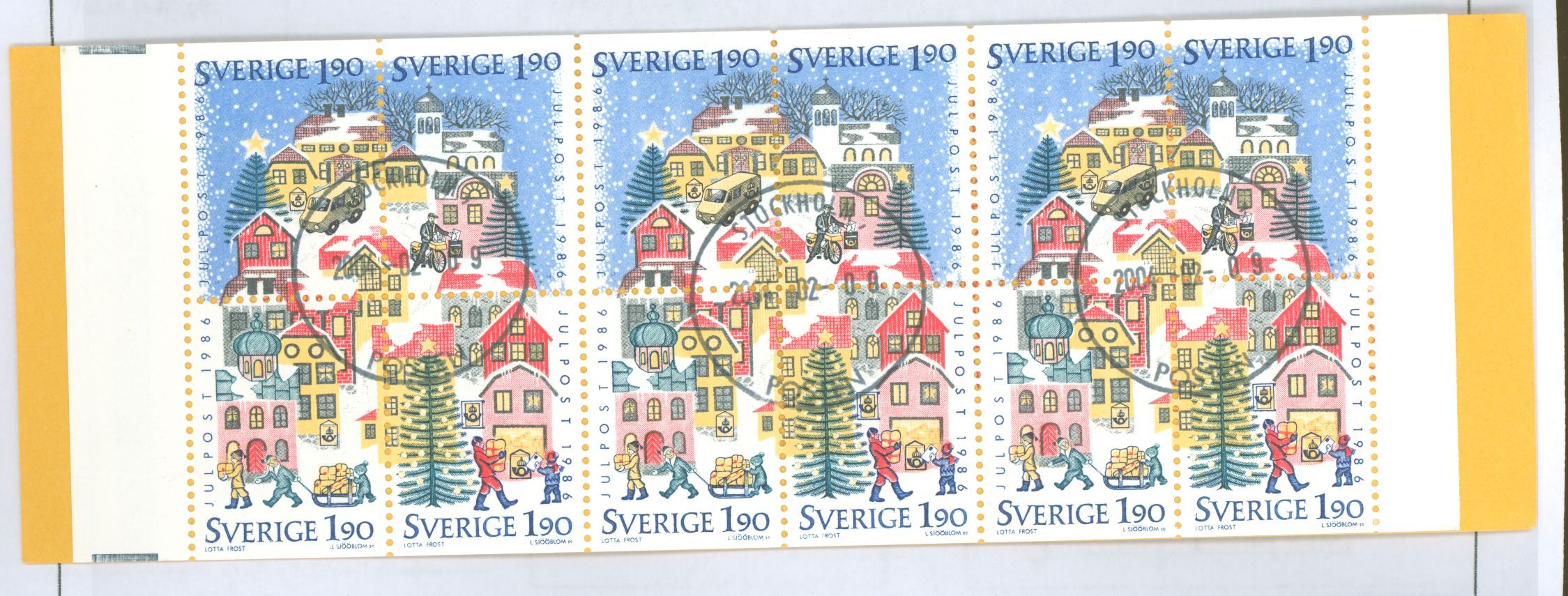 Sweden #1617b Single (Complete Set) | Europe - Sweden, General Issue ...