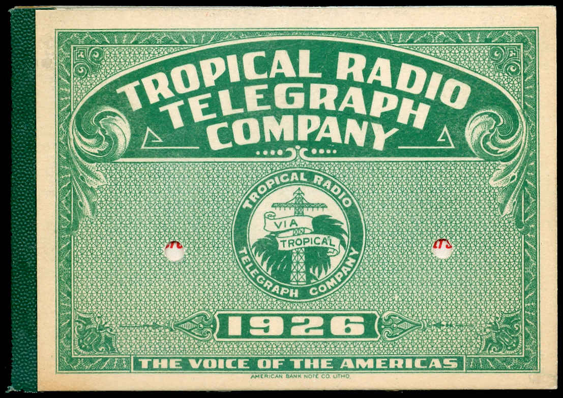 U.S. Telegraph Trt1926S Mint (ID # 83137) | United States, Back of Book ...
