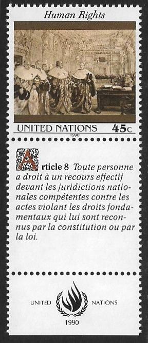 United Nations UN New York 1990 Scott # 583 Mint NH Ships Free With ...