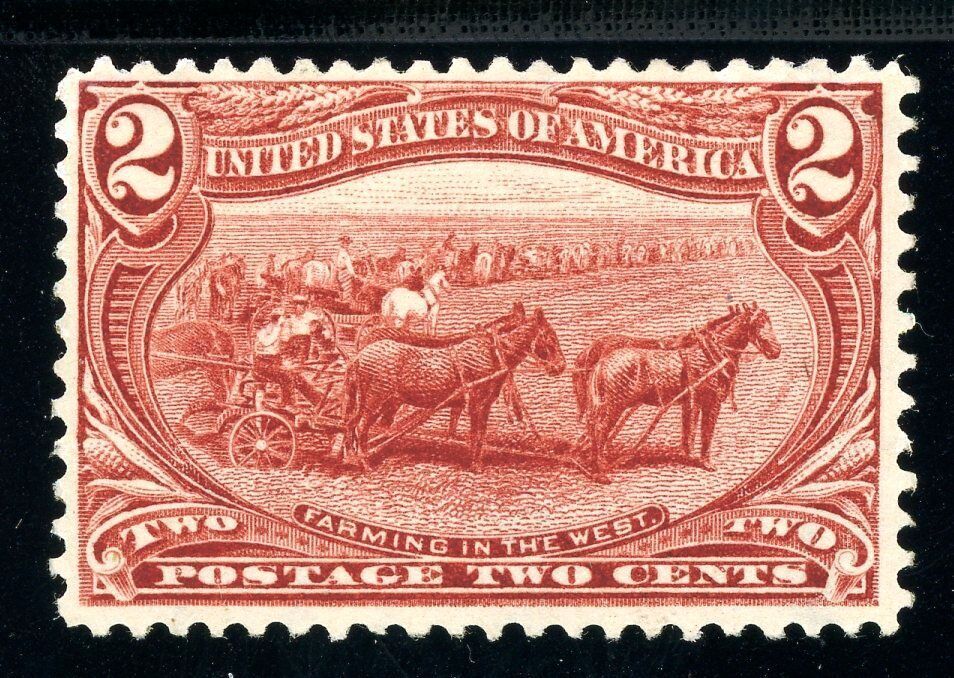 USAstamps Unused VF-XF US 1898 Trans-Mississippi Farming Scott 286 Dull ...