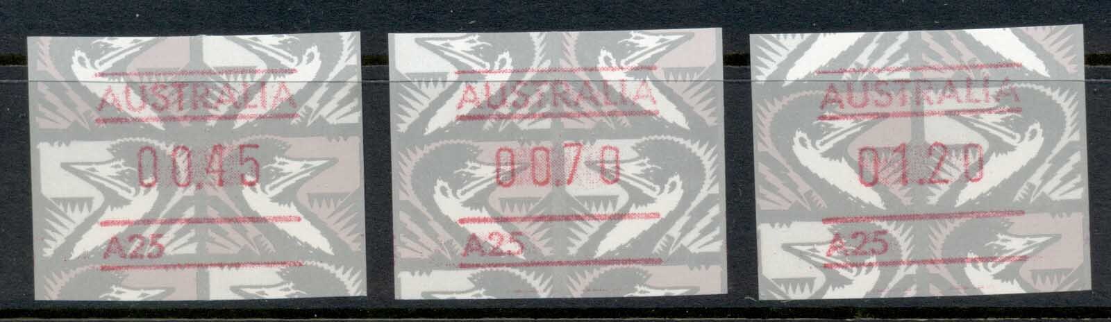Australia 1992 Emu FRAMA A25 Button set MUH | Australia & Oceania ...