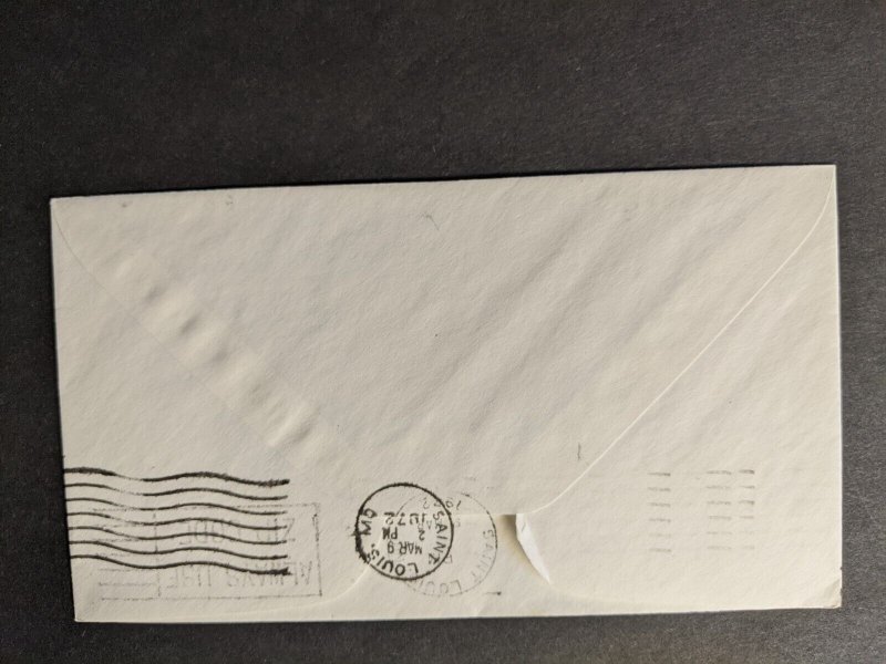 British HMS RESOLUTION S22 Navy Cover 1972 POLARIS MISSILE Cachet ...