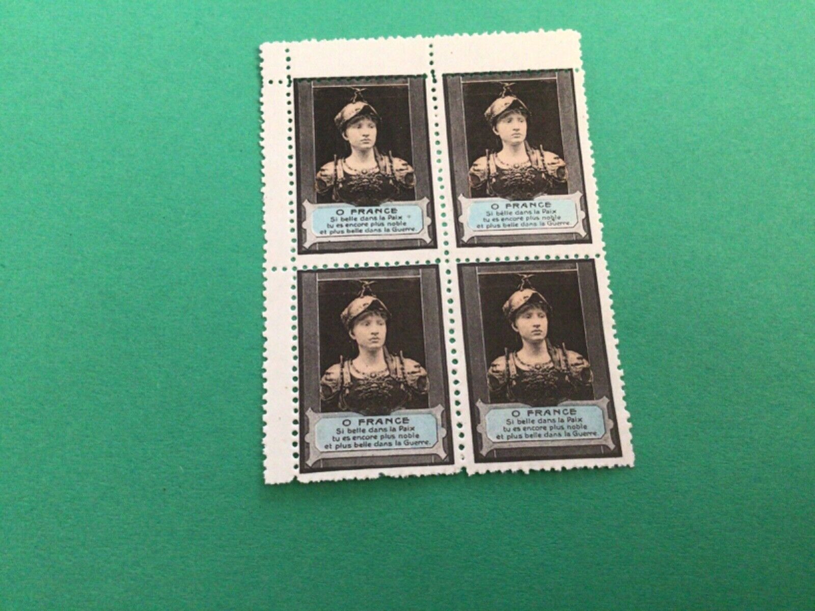 France WW1 Beautiful Women in War cinderella poster stamps A14672 ...