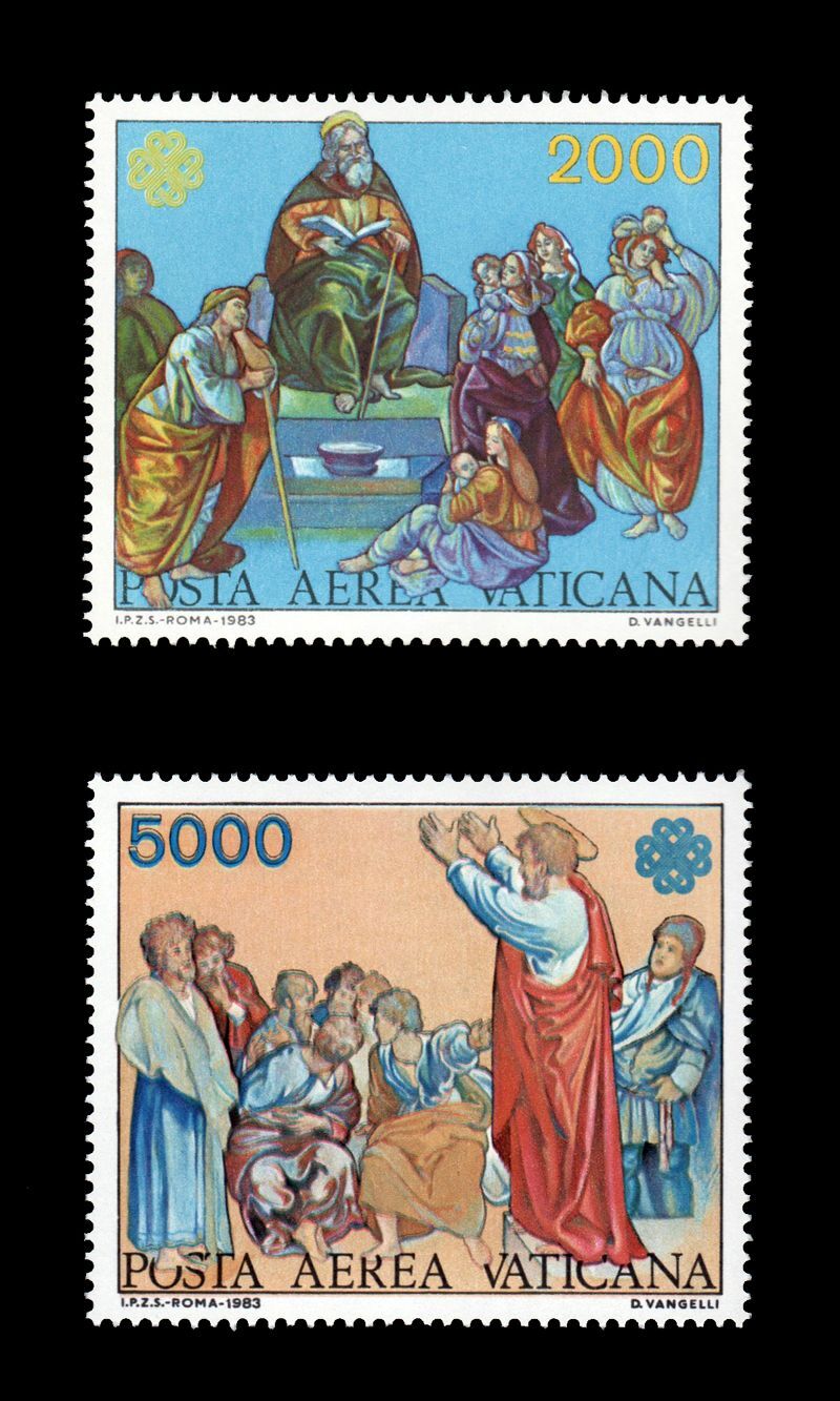 Vatican 1983 Mint Stamp SET Scott # C73 - 74 | Europe - Vatican City ...