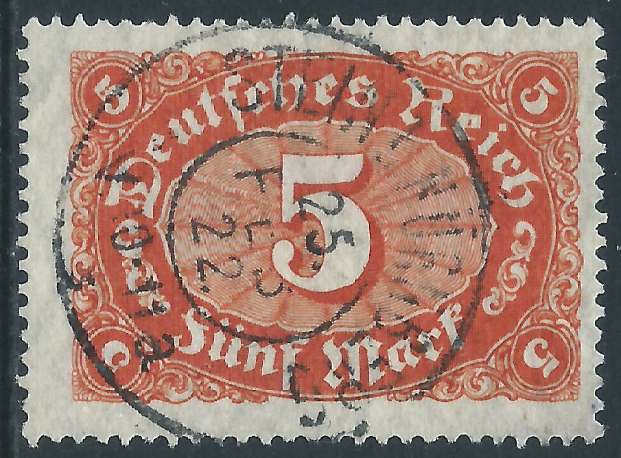 Germany, Sc #194, 5pf Used | Europe - Germany & Colonies - Germany, General Issue Stamp / HipStamp