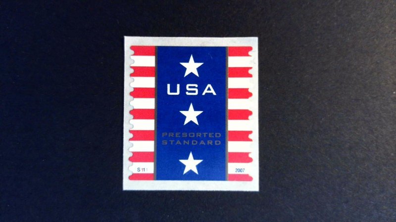 USA 4158 Plate Coil Presorted Standard Patriotic Banner (2007) MNH ...