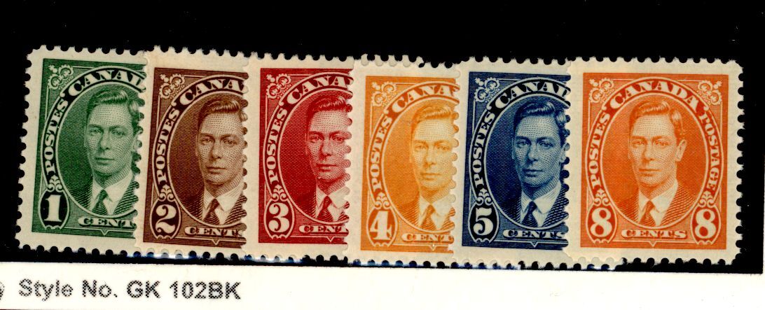 Canada #231-236 Unused Single (Complete Set) | Canada, General Issue ...