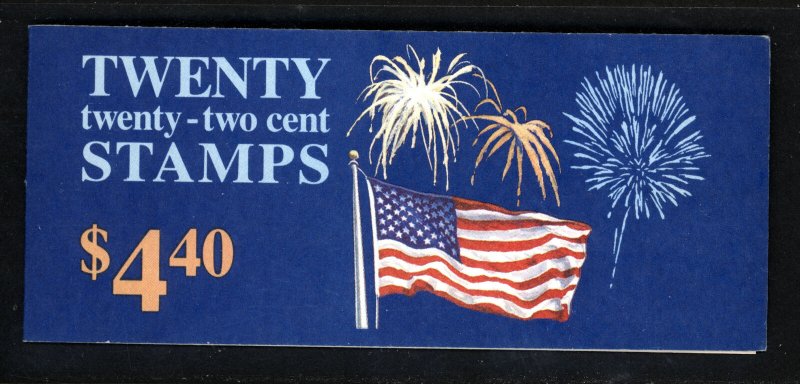 Scott 2276a Book 156 Bc39 1987 22 Cent Flag & Fireworks Issue MNH OG VF ...