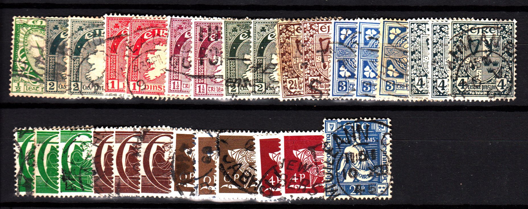 Ireland 30 values | Europe - Ireland, General Issue Stamp / HipStamp