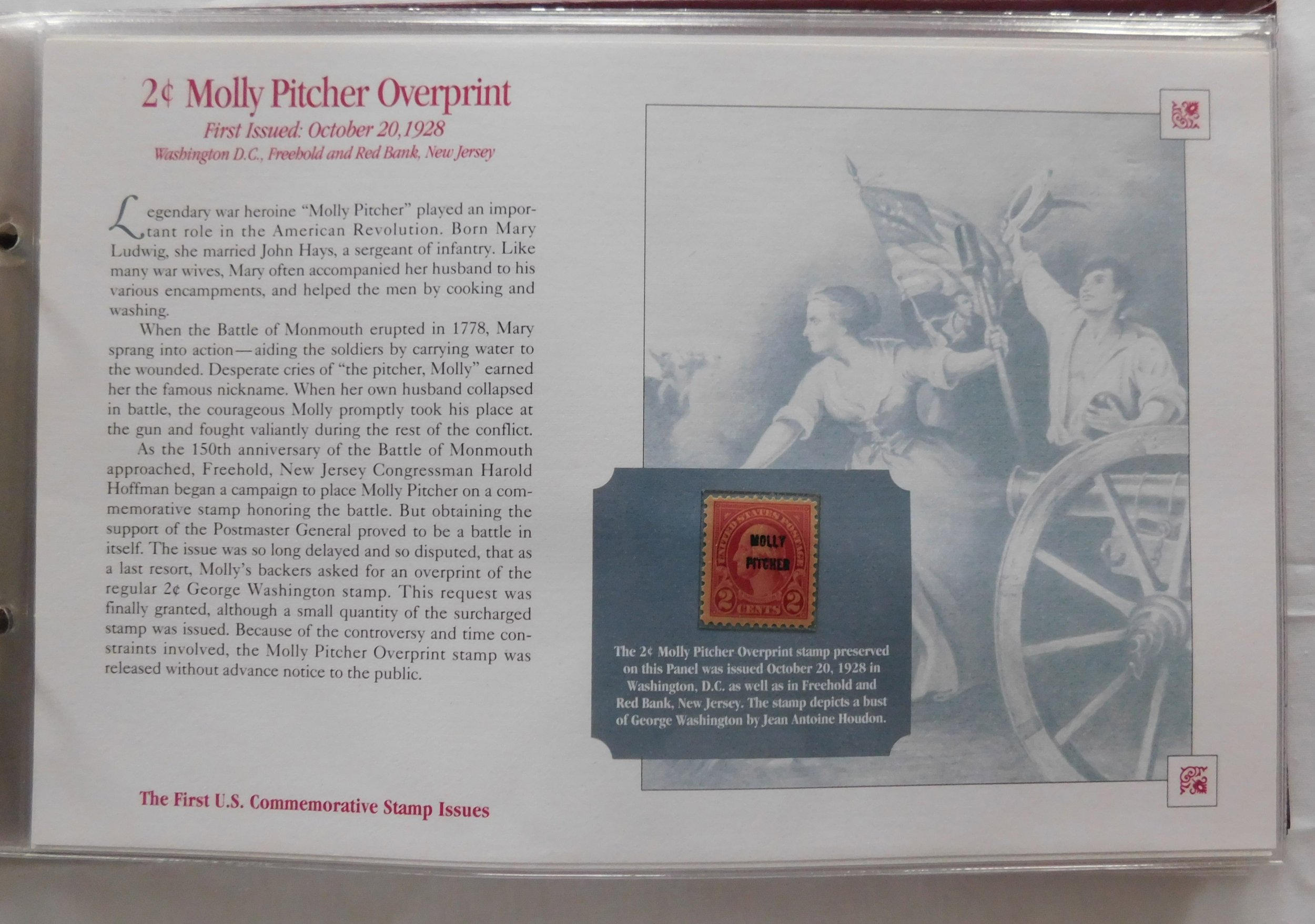 The First US Commemorative Stamp Issues 1893-1928 With Display Cards ...