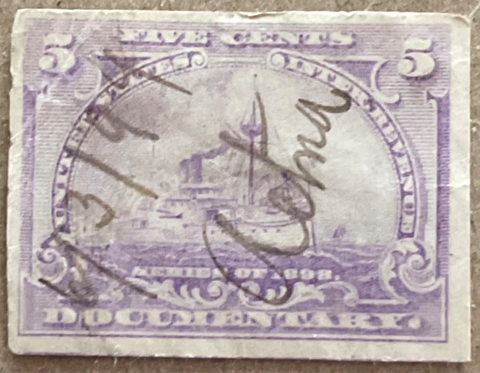 US #R167 Used Single Battleship SCV $.35 L44 | United States, Revenues ...
