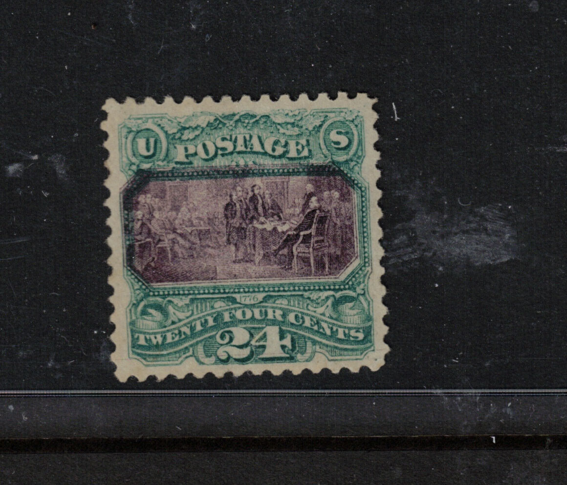 USA #120 Extra Fine Mint Full Original Gum Lightly Hinged Artfully ...