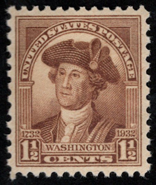 US #706 SCV $130.00 SUPERB mint never hinged, perfectly centered ...